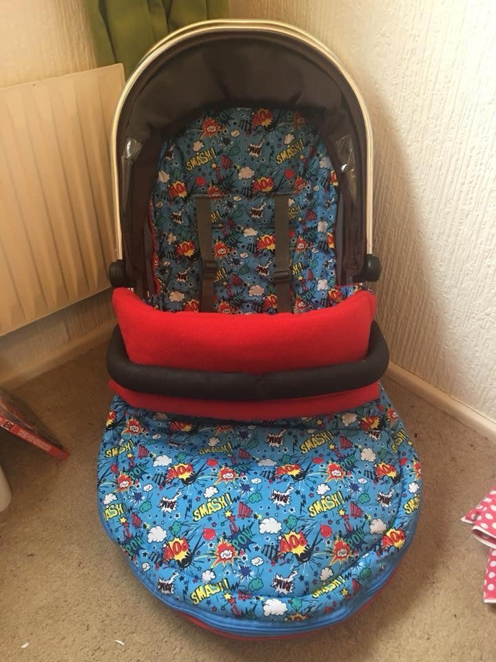 Premade footmuff smash pow – MadeWithMummyLove